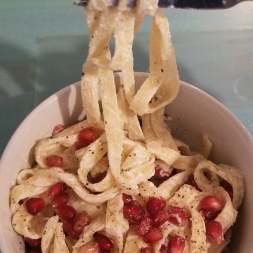 Simple Goat Cheese Pasta ⋆ Dietitian Jenn Recipes